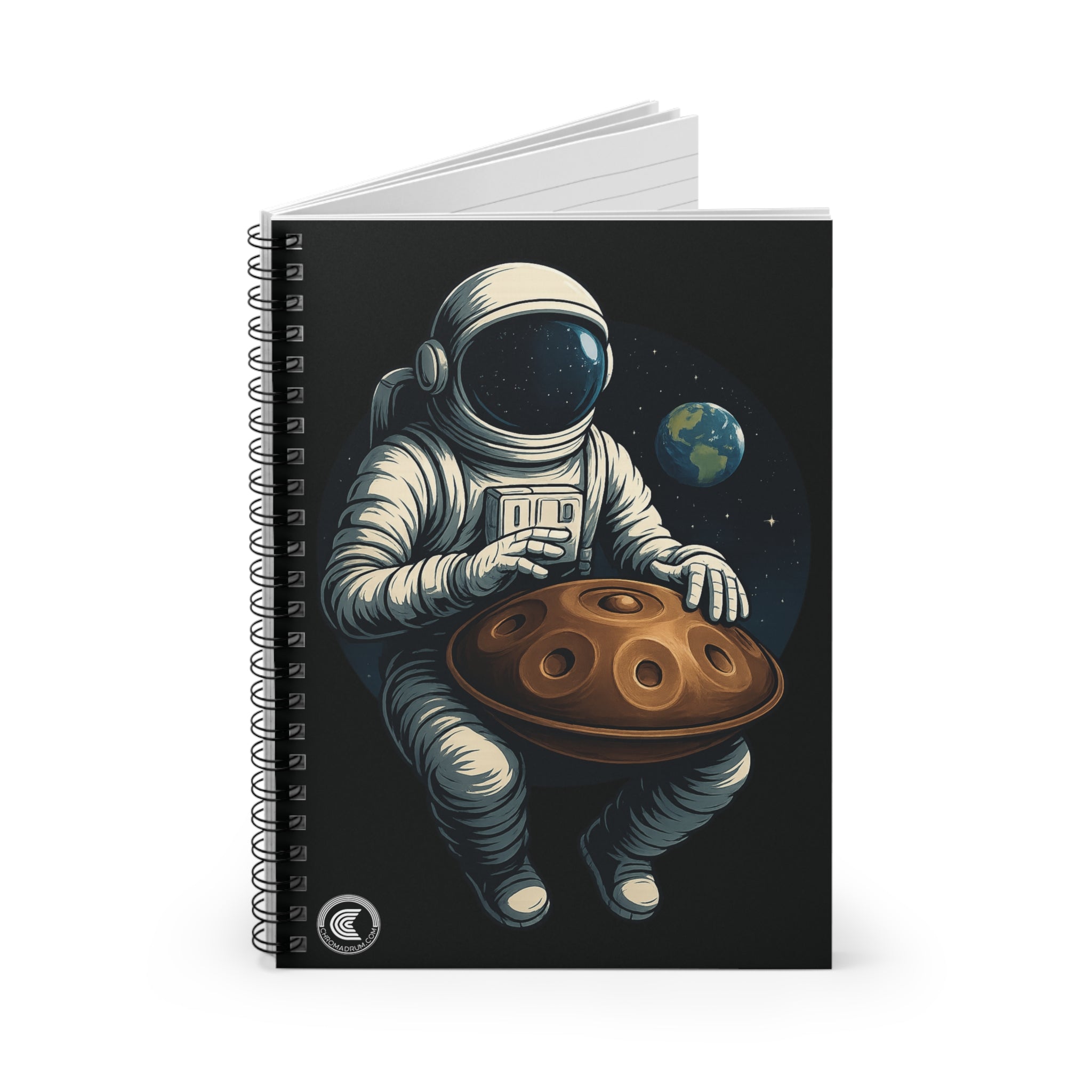 Astronaut | Spiral Notebook - Ruled Line – Chroma Drum